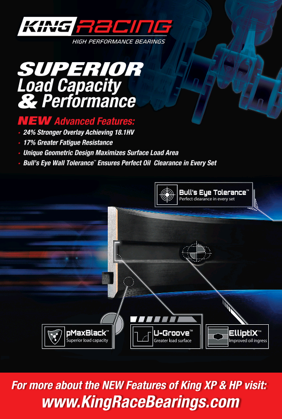 king racing poster - King Bearings - Engine Bearing specialist